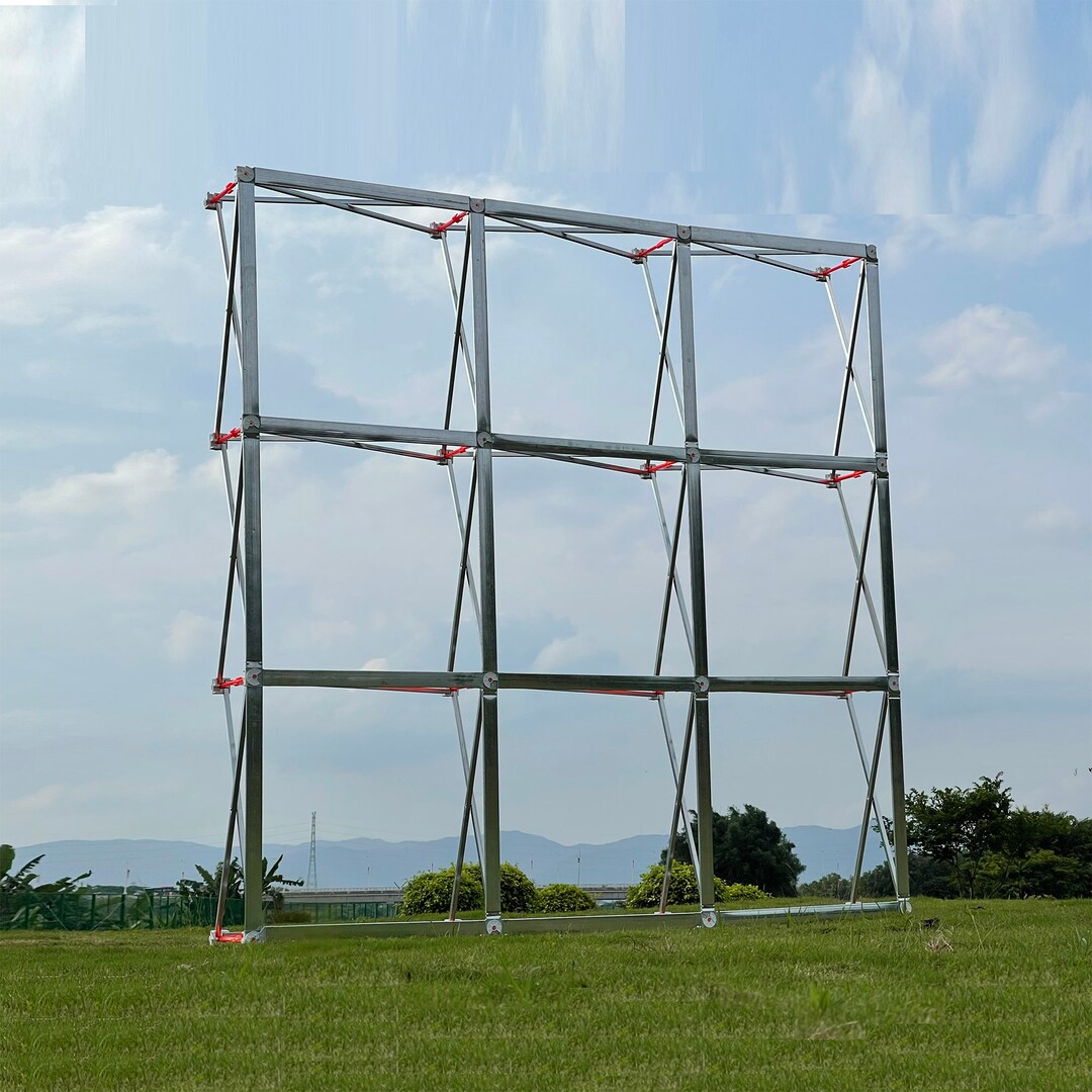 Portable Flower Wall Folding Stand Photo Backdrop Support Frame for ...