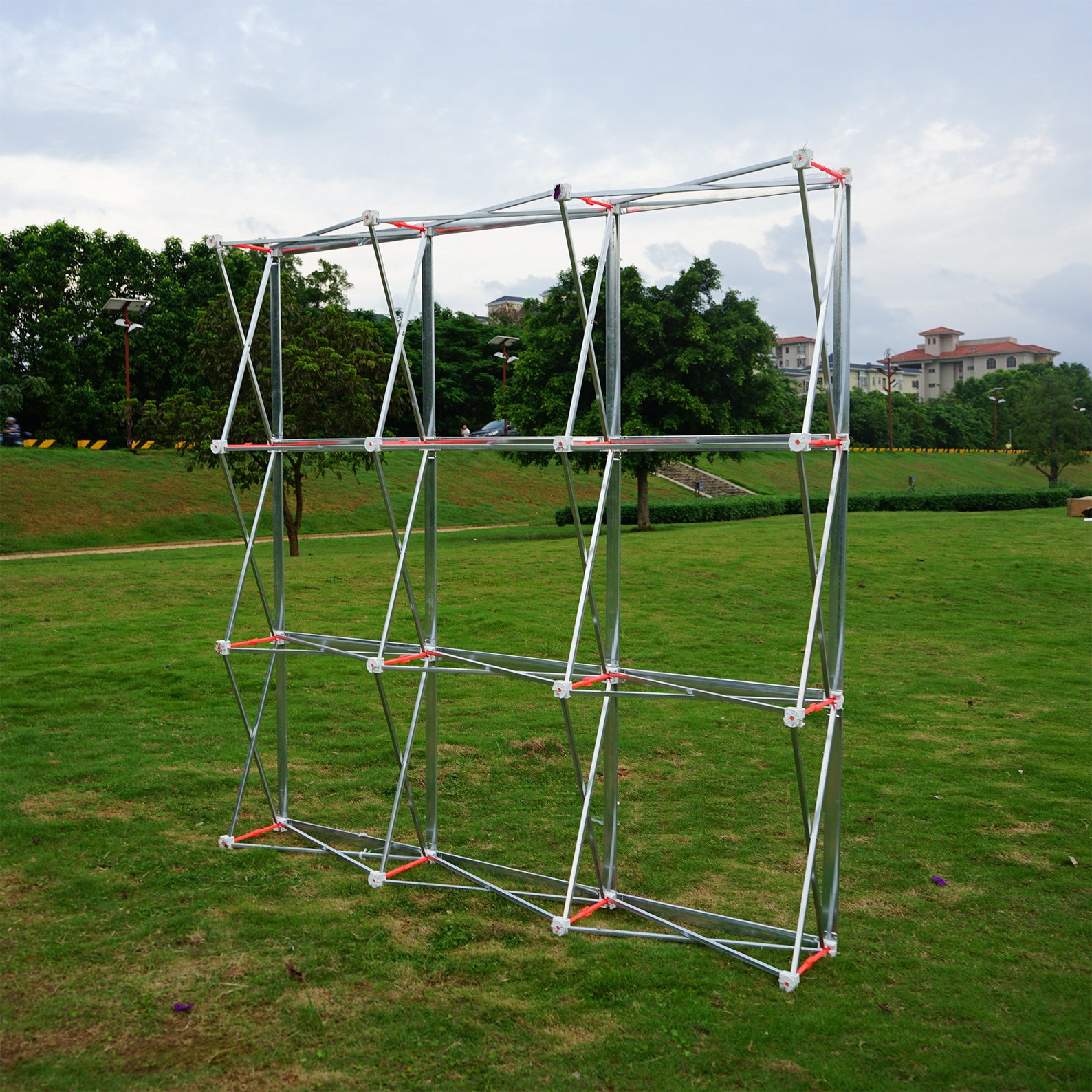 Portable Flower Wall Folding Stand Photo Backdrop Support Frame for ...