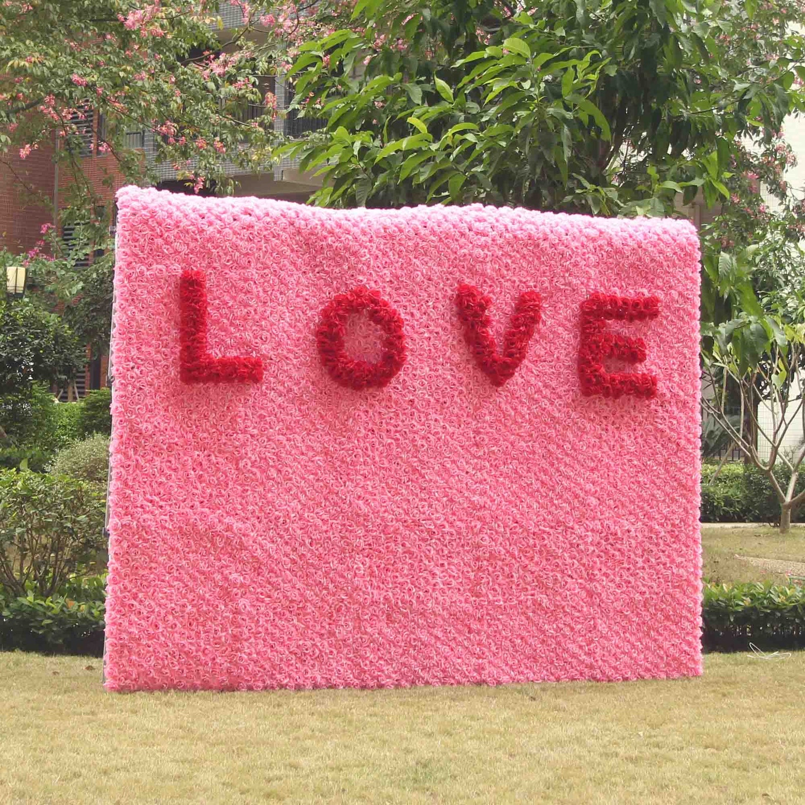 Portable Flower Wall Folding Stand Photo Backdrop Support Frame for ...