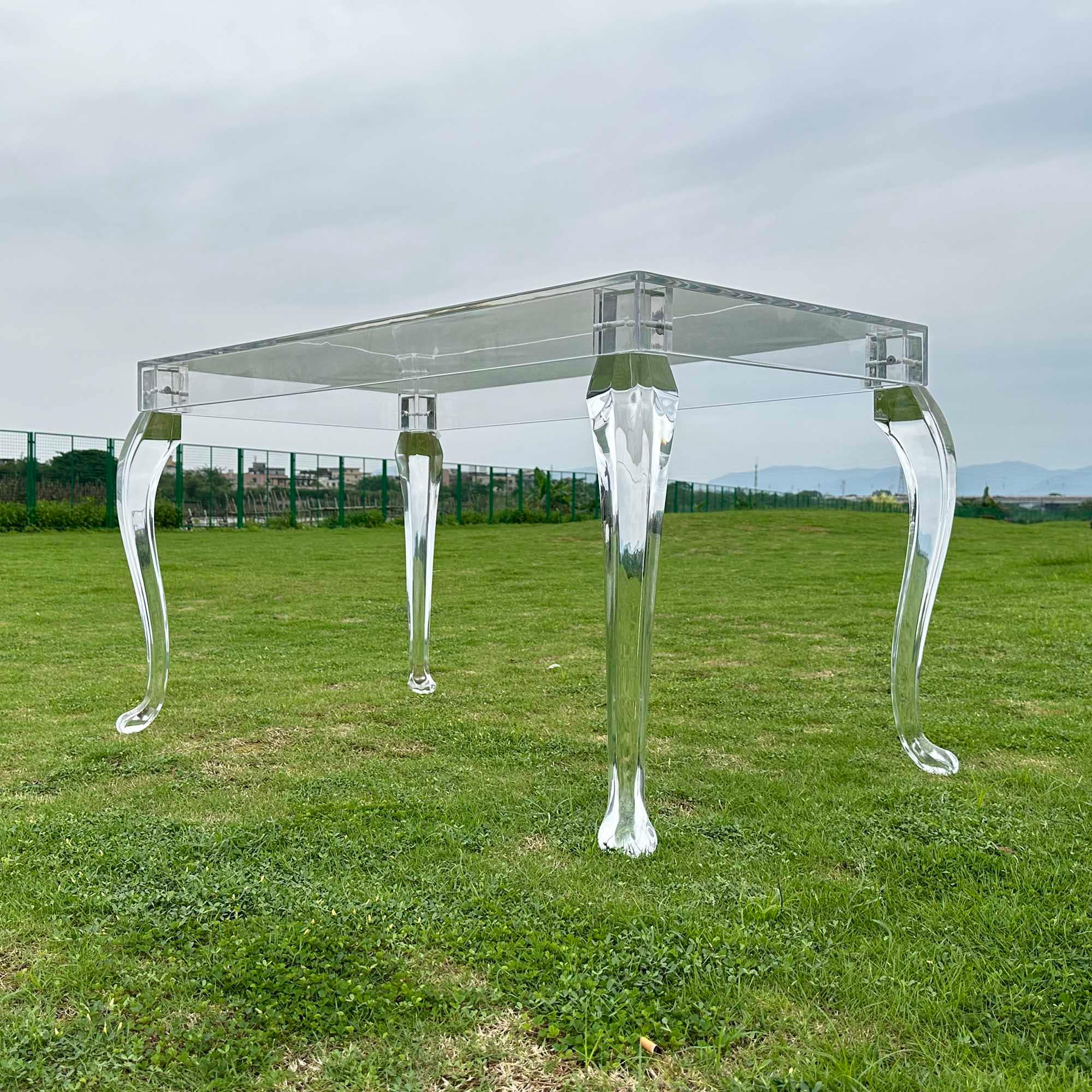 Louis Clear Acrylic Ghost Table Detachable Dining Table Bride Groom Couples Shower Candy Bar Sweet Table Event Wedding Decor Etsy