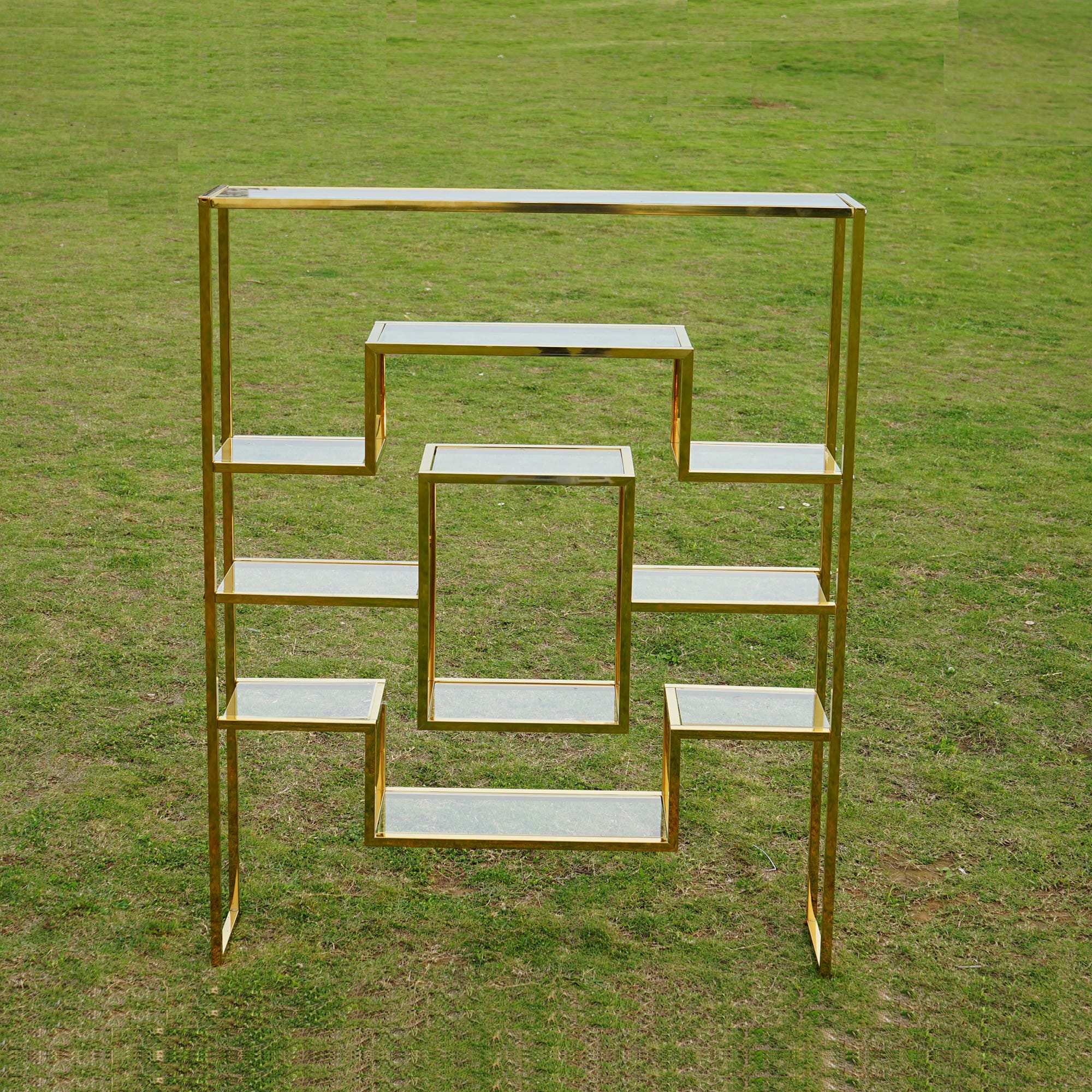 Golden Art Show Display Stand Backdrop Stand for Events Dining - Etsy