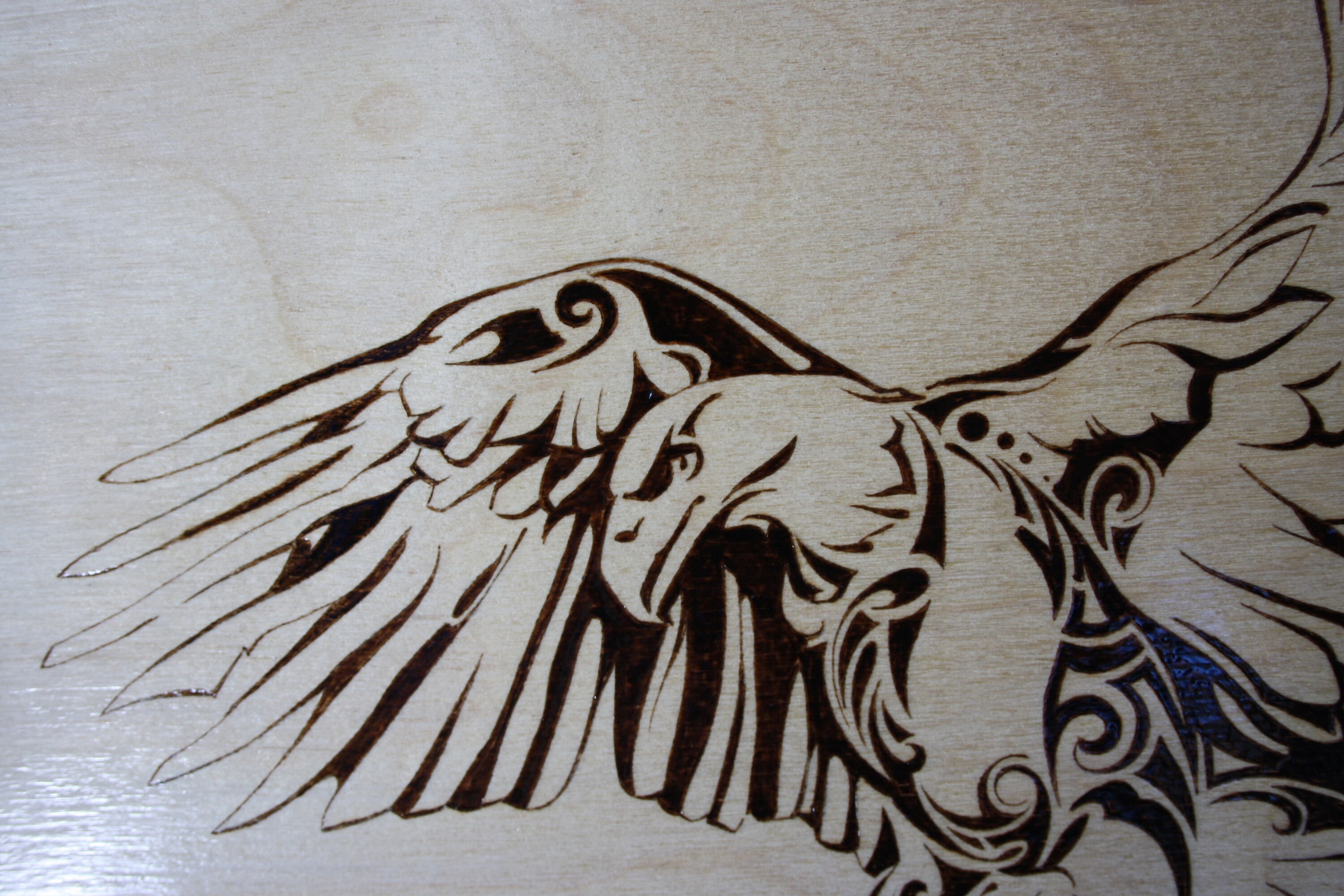 Flying Eagle Wall Hanging Pyrography Art Home Decor Wall - Etsy UK