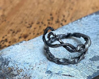 Hand Forged Ring | Etsy