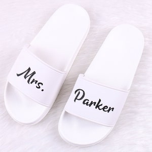 Personalized Groom Slippers, Bride Slippers, Groomsman Slippers ...