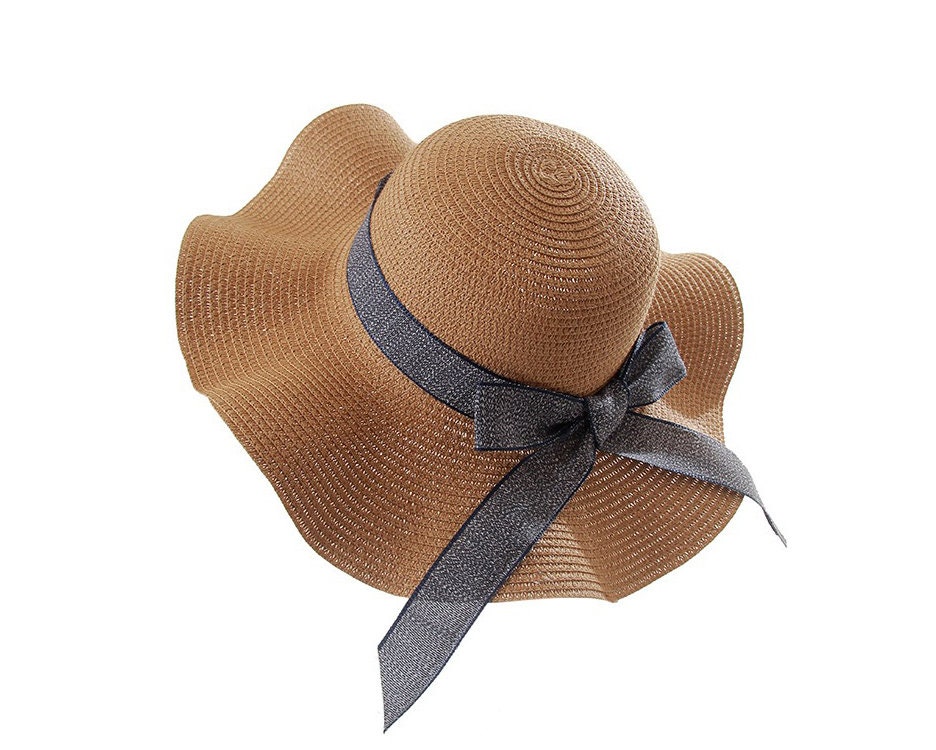 Personalized Sun Hat Ribbon Your Name Bridesmaid Bachelorette - Etsy