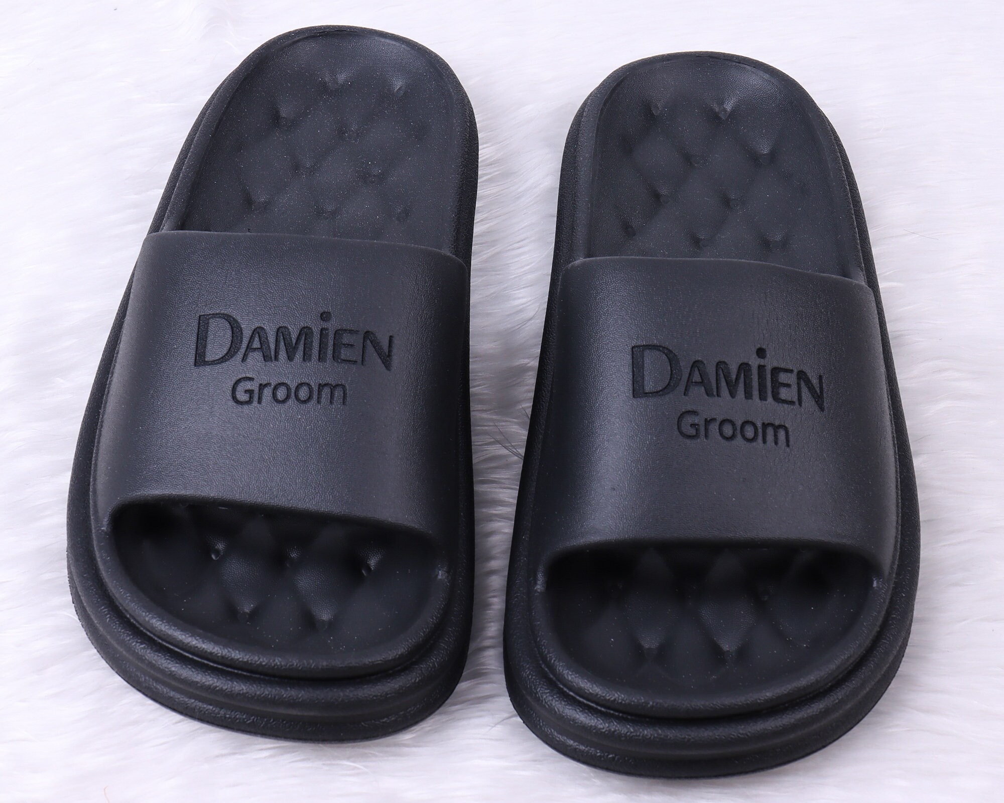 Personalized Bathroom Slippers Custom Flip-flops - Etsy UK