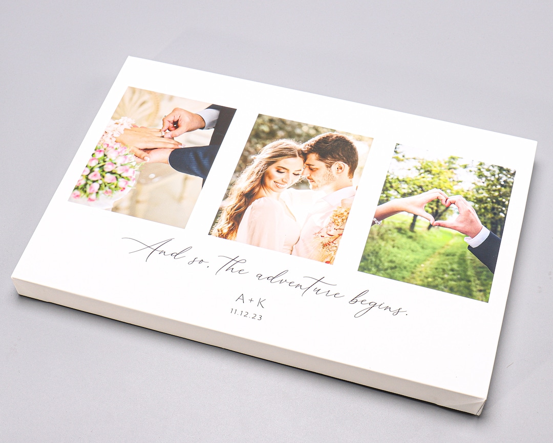 Personalized Wedding Photo Canvas Frame Wall Art Gift for - Etsy