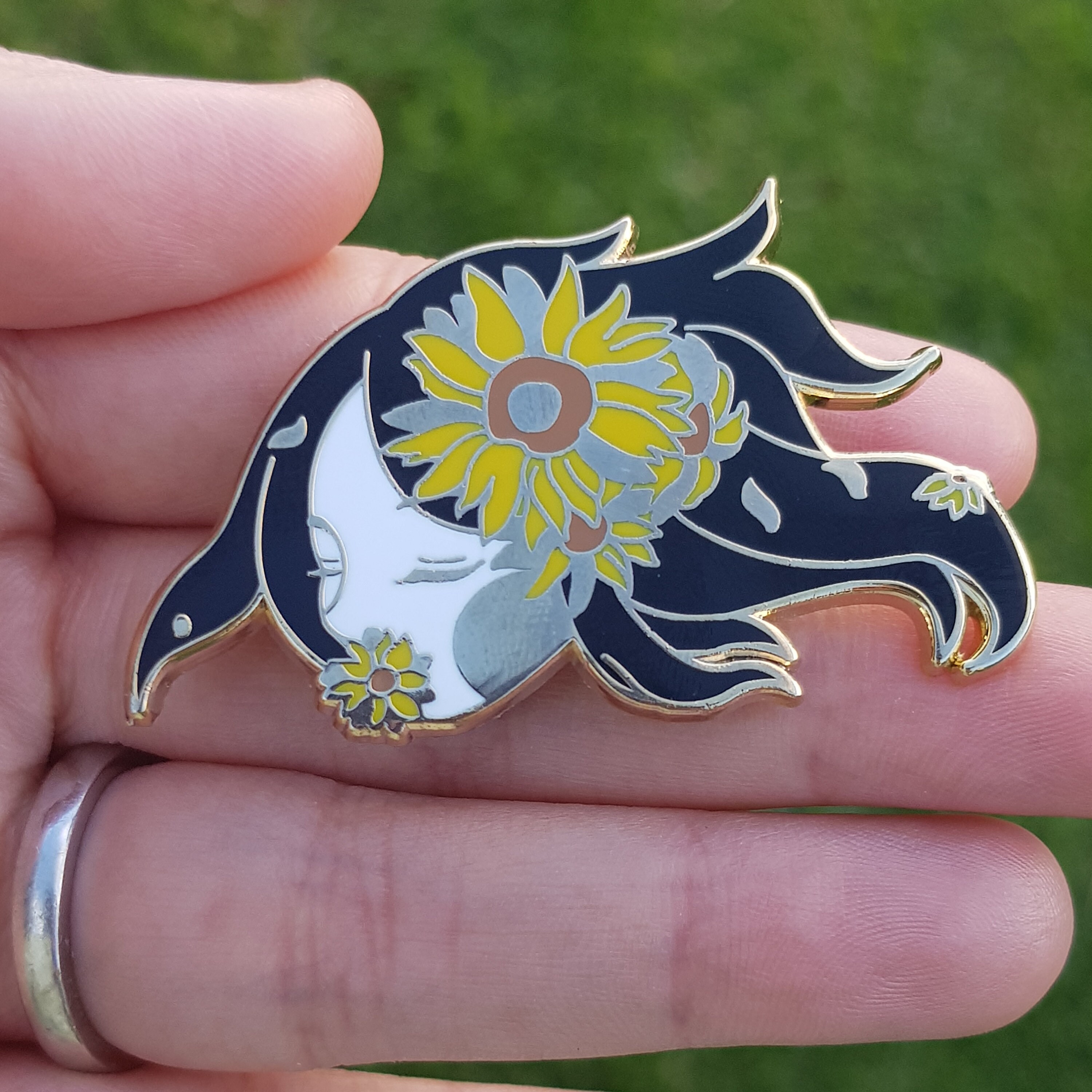 Flower Girls Enamel Pins - Etsy