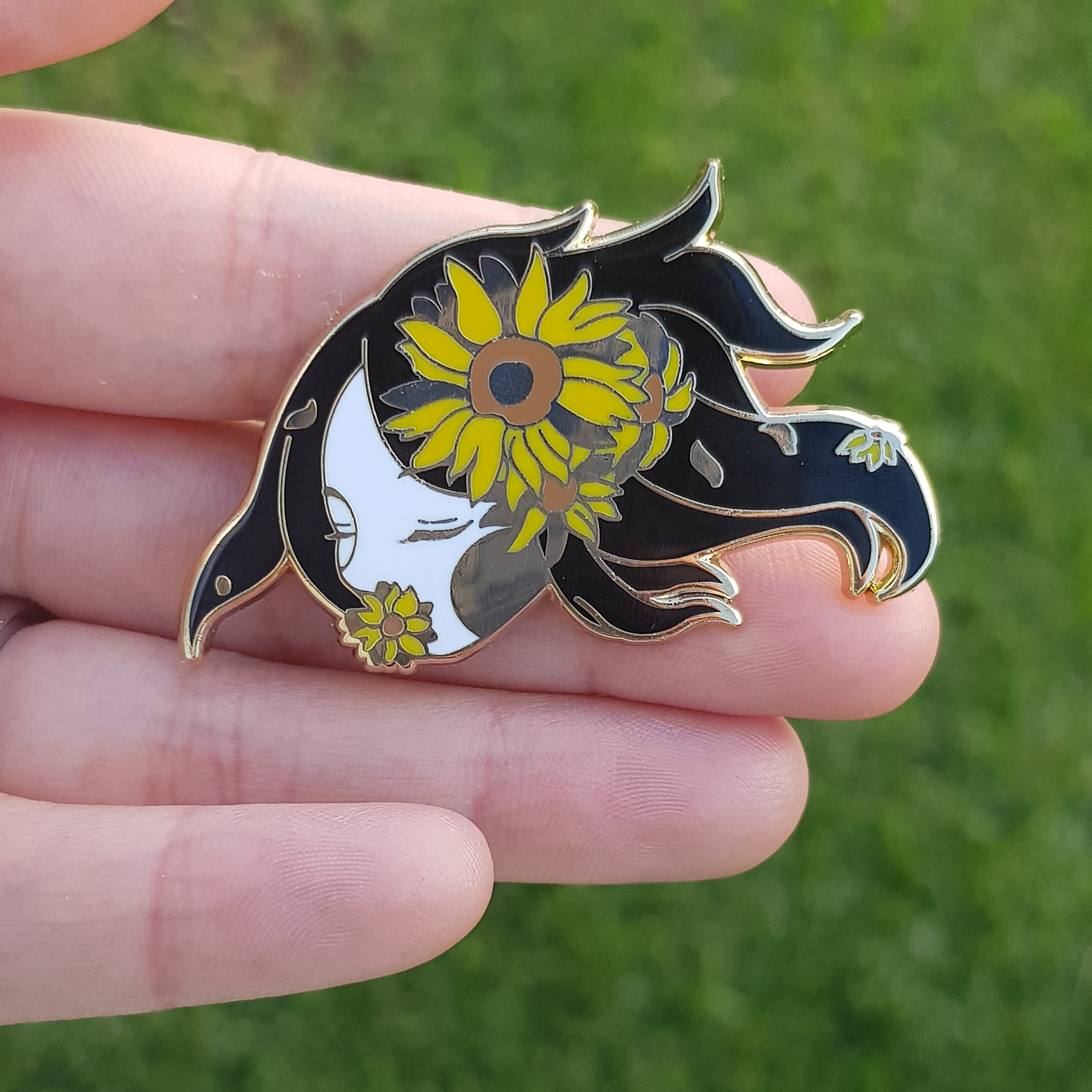 Flower Girls Enamel Pins - Etsy