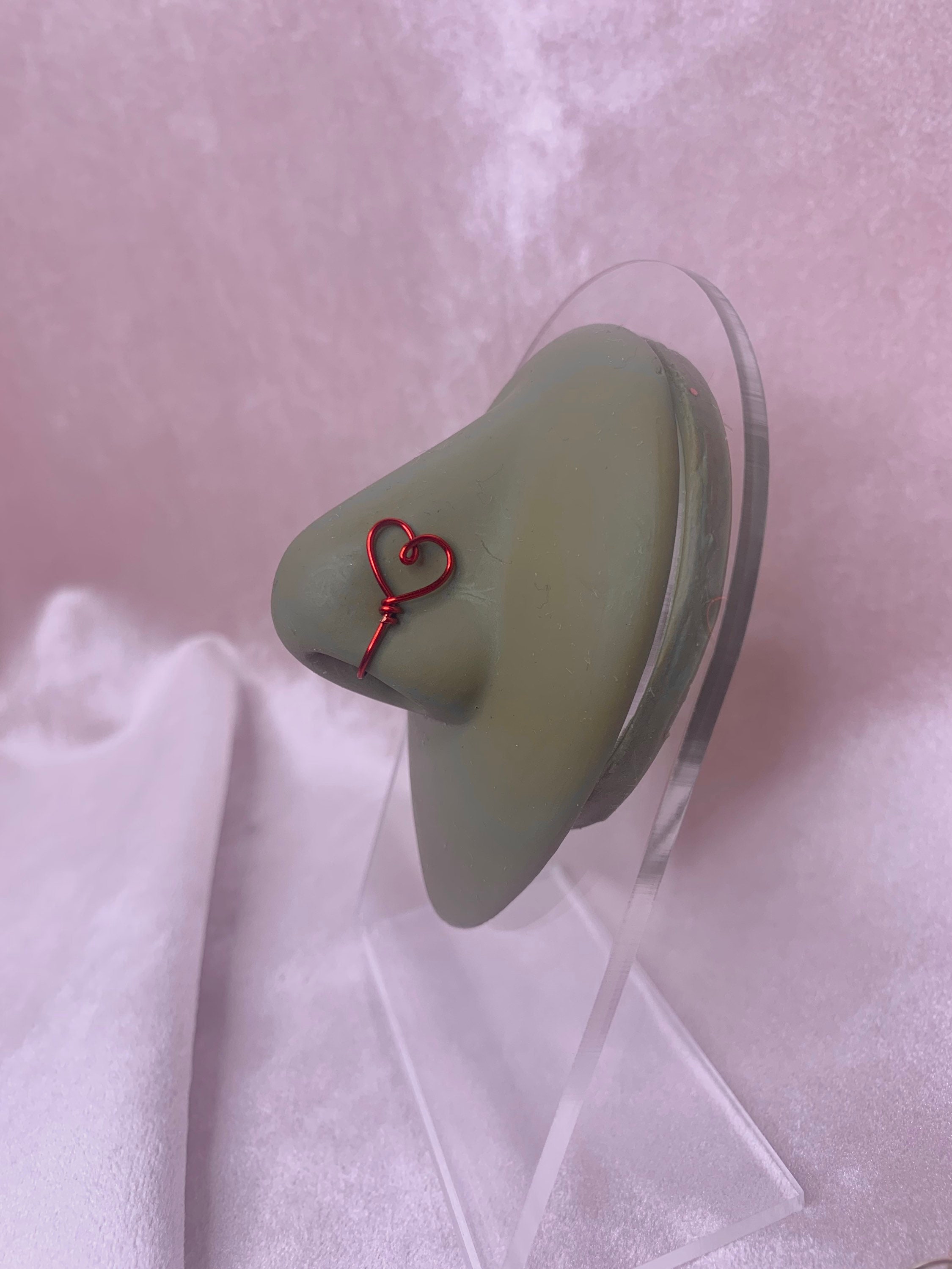 Heart Nose Cuff Adjustable Nose Cuff No Piercing Necessary - Etsy