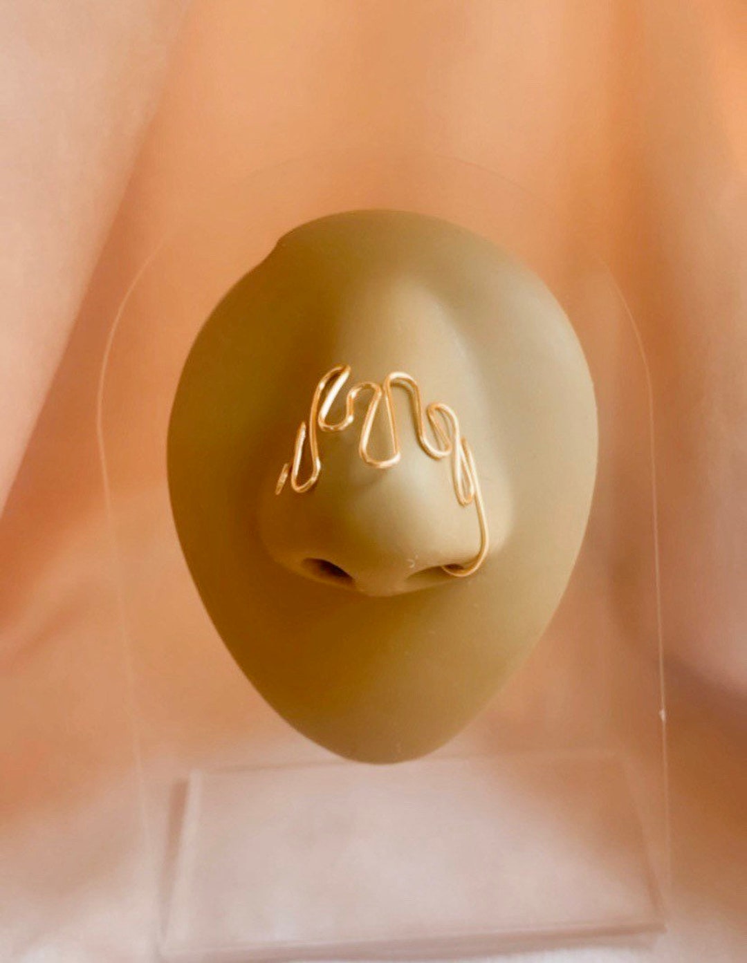 Nose Bridge Cuff | Nose Cuff | Adjustable Faux Fake Nose Ring | Nose ...