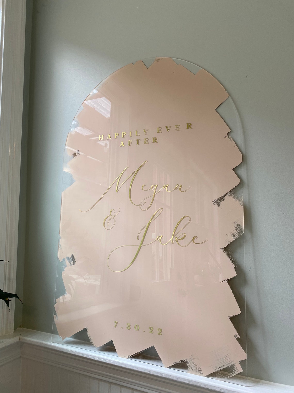 Wedding Welcome Sign Arch Welcome Sign Acrylic Arch Sign - Etsy