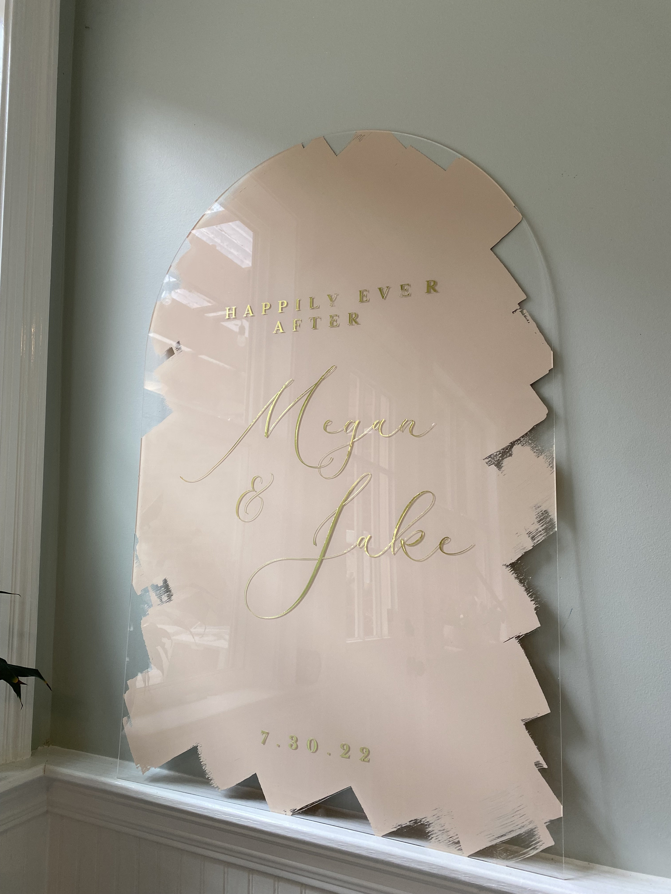 Wedding Welcome Sign Arch Welcome Sign Acrylic Arch Sign - Etsy