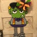 Frankenstein With Ribbon Legs - Etsy