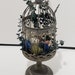 Birdcage Centerpiece With Wooden Flowers and LED Candle - Etsy