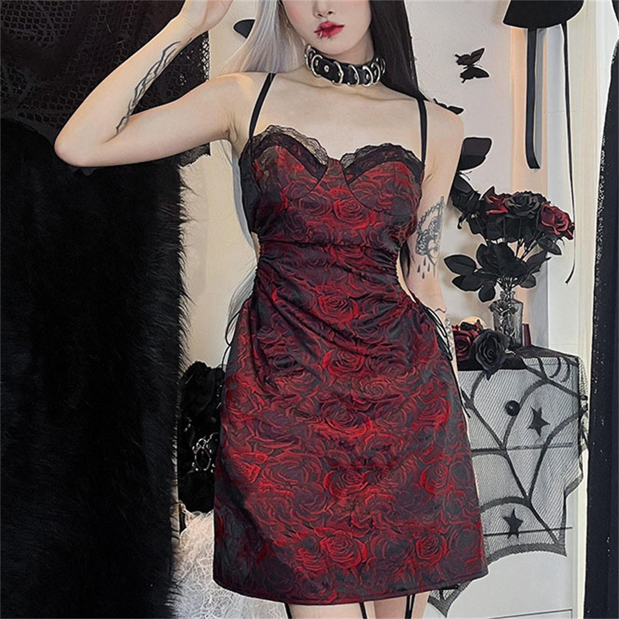 Short Gothic Homecoming Dresses