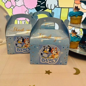 Bluey Treat Boxes | Birthday | Treat Bags | Birthday Treat Boxes | Gift ...