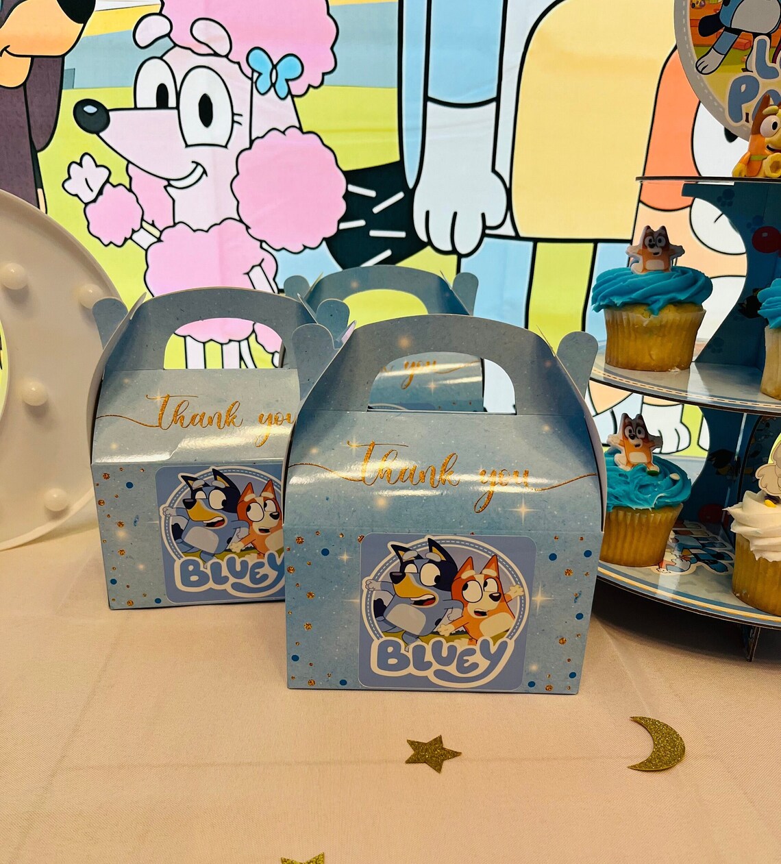 Bluey Treat Boxes | Birthday | Treat Bags | Birthday Treat Boxes | Gift ...