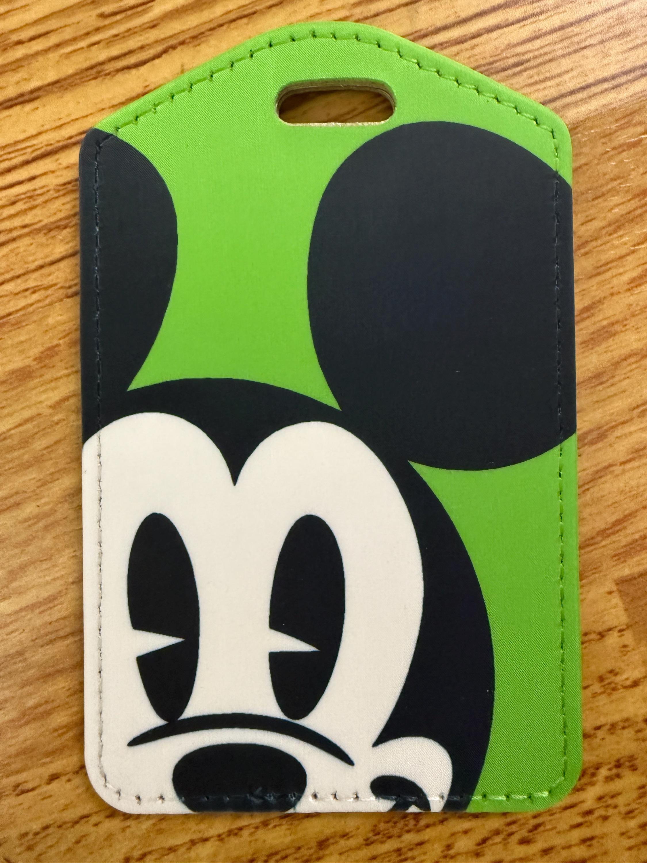 Disney's Mickey Mouse Luggage Tag Assorted Colors - Etsy