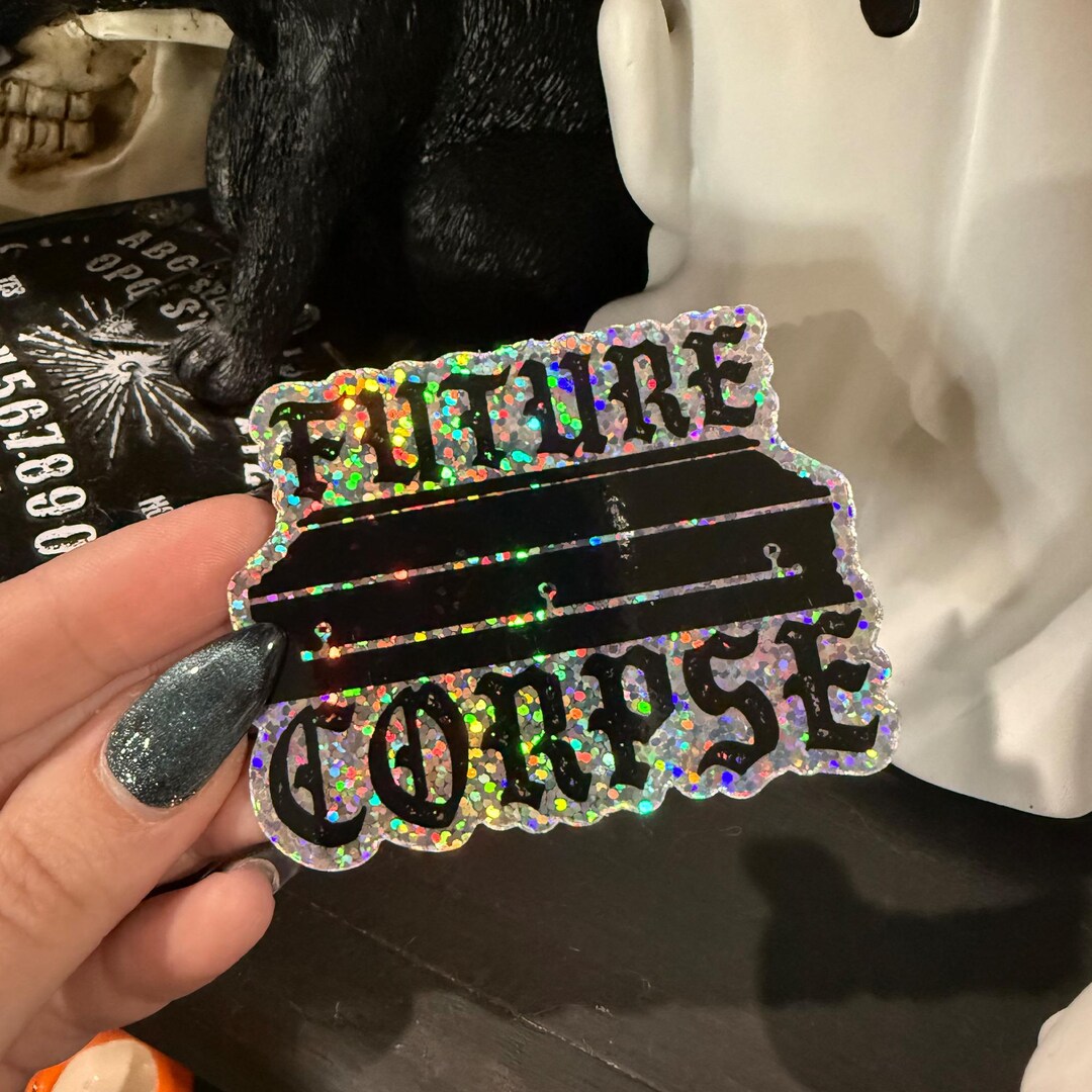 Future Corpse Creepy Goth Aesthetic Vinyl Sticker - Etsy