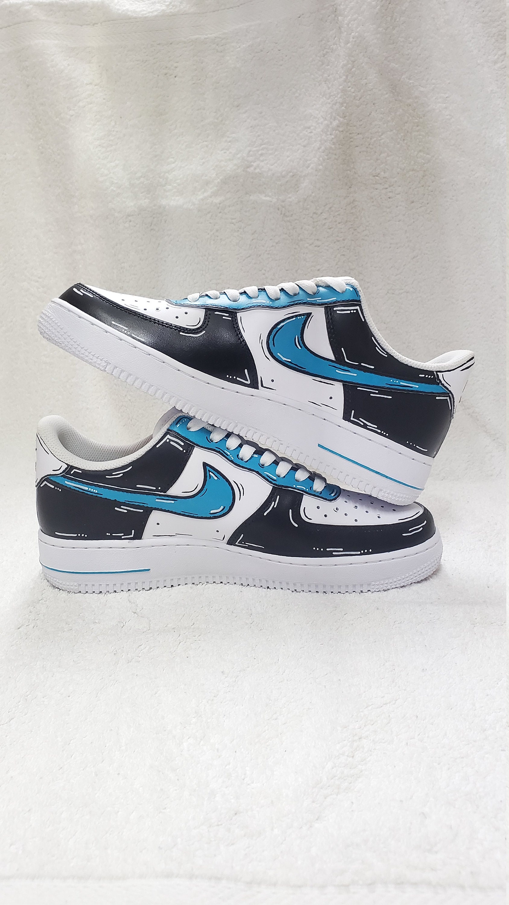 Cartoon Custom Air Force 1s - Etsy