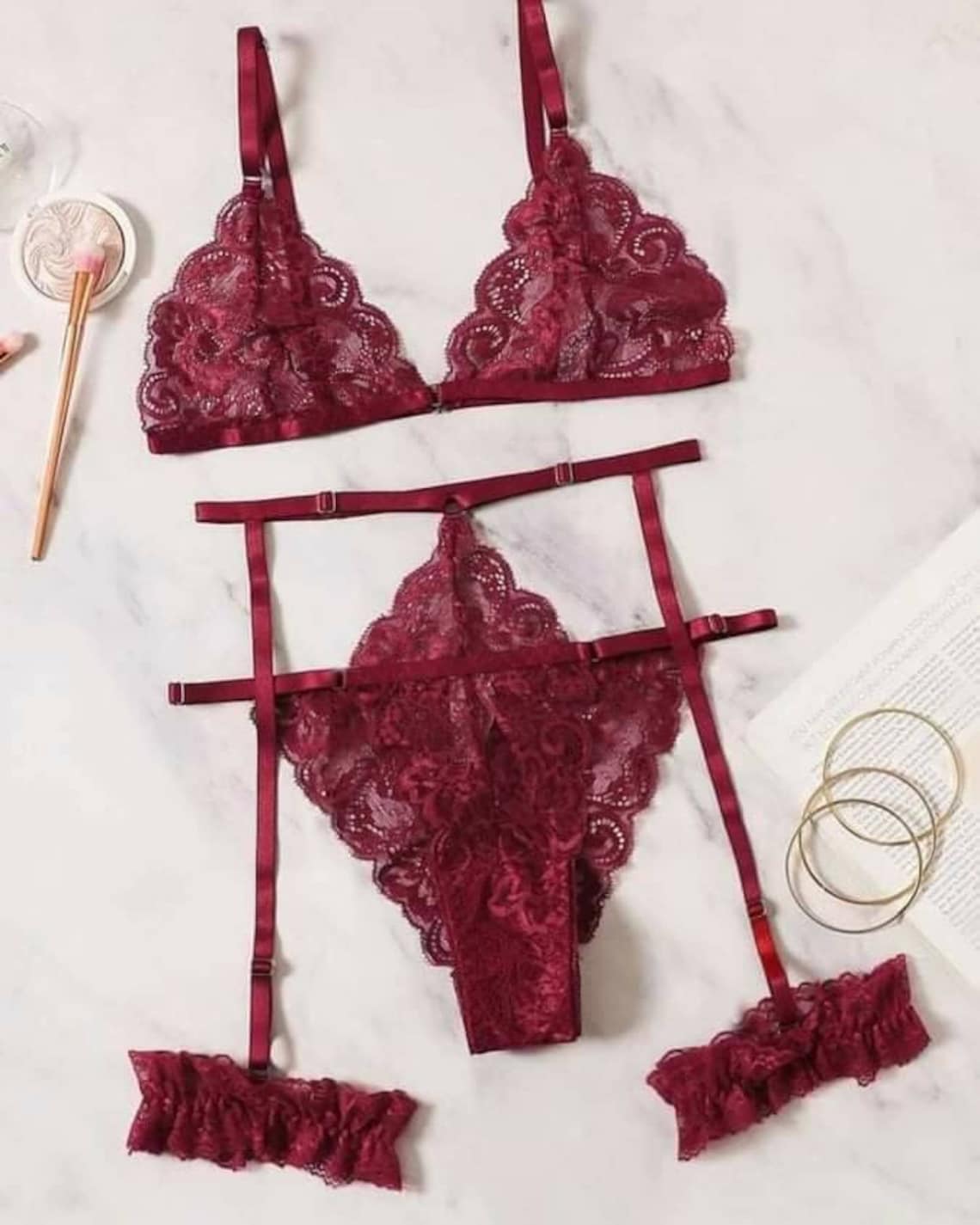 Girlfriend T Wife T Sheer Lingerie Bralette Burlesque Etsy