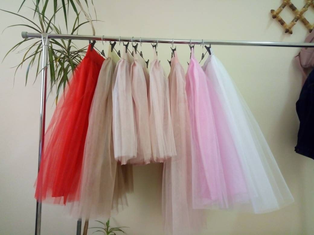 Full Tulle Skirt Women / White Tulle Skirt Black Tulle Skirt - Etsy