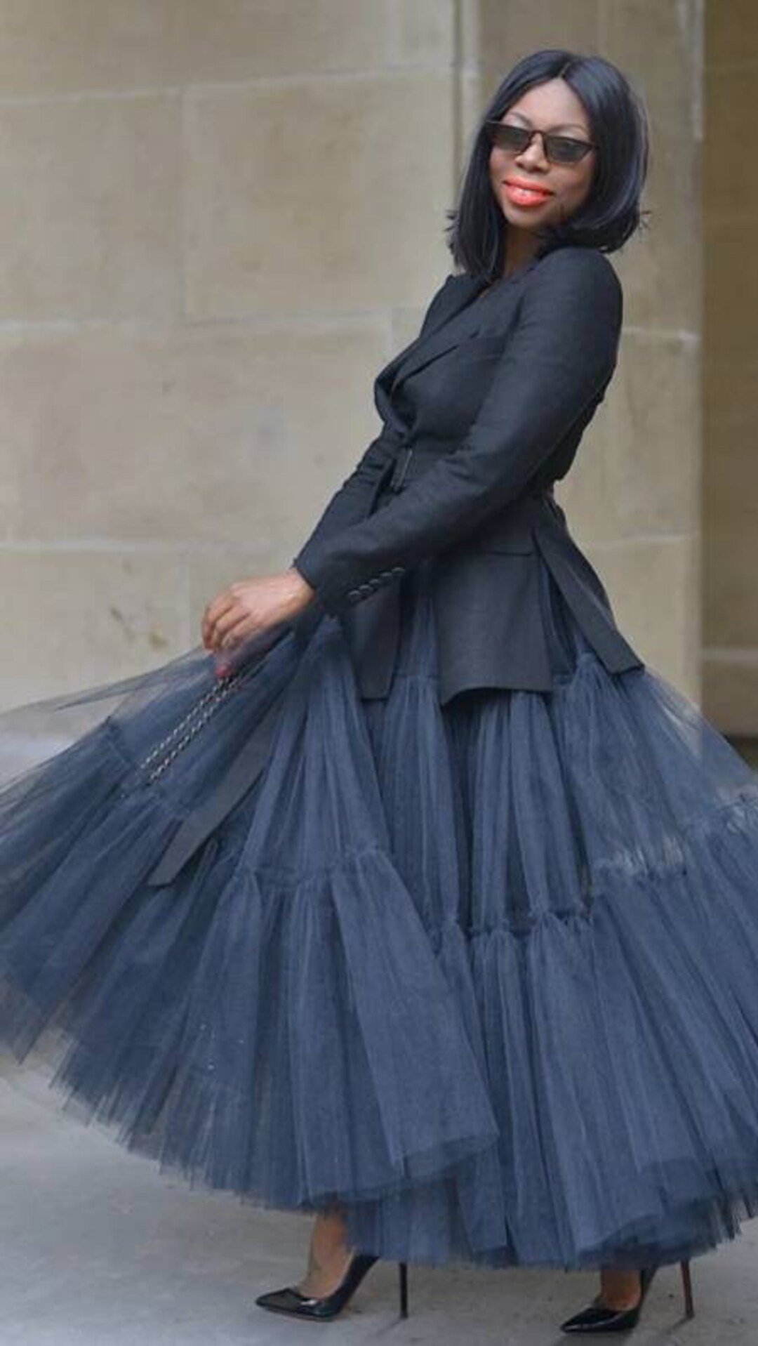 Black Friday Maxi Tulle Skirt Bridal Women's Plus Size A-line Tulle ...