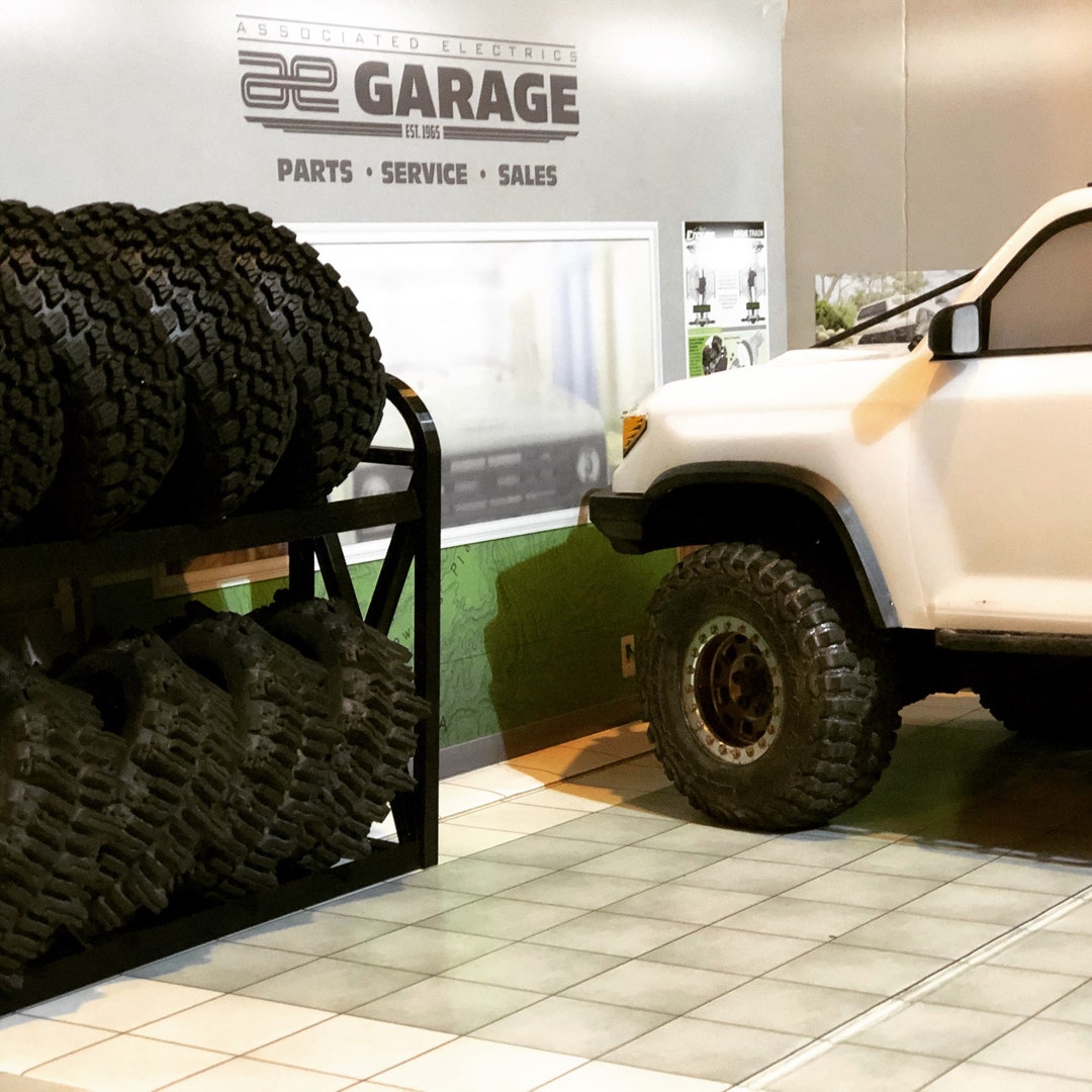 RC Tire Rack - 1/10th - 1/24th - 1/8th Scale - Etsy