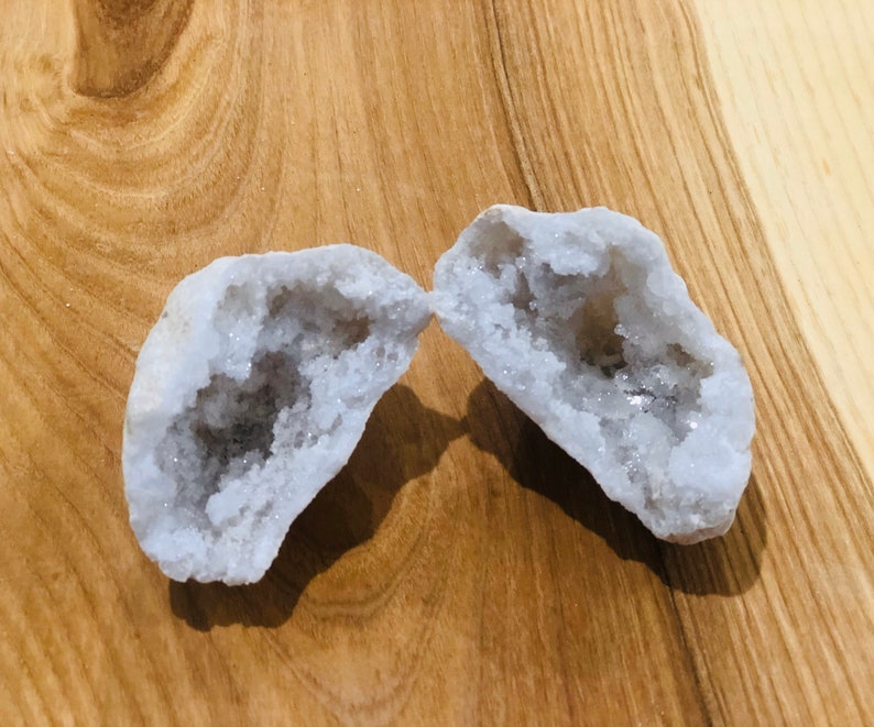 Quartz Crystal Geode Rock, Whole Geode, Professionally Pre-cracked ...