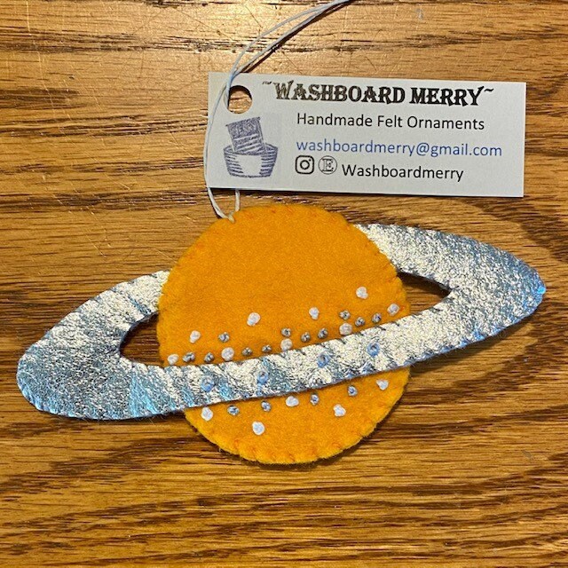 Felt Saturn Planet Christmas Tree Ornament - Etsy