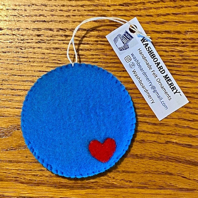 Apple Tree Apple Picking Handmade Felt Christmas Tree Ornament - Etsy