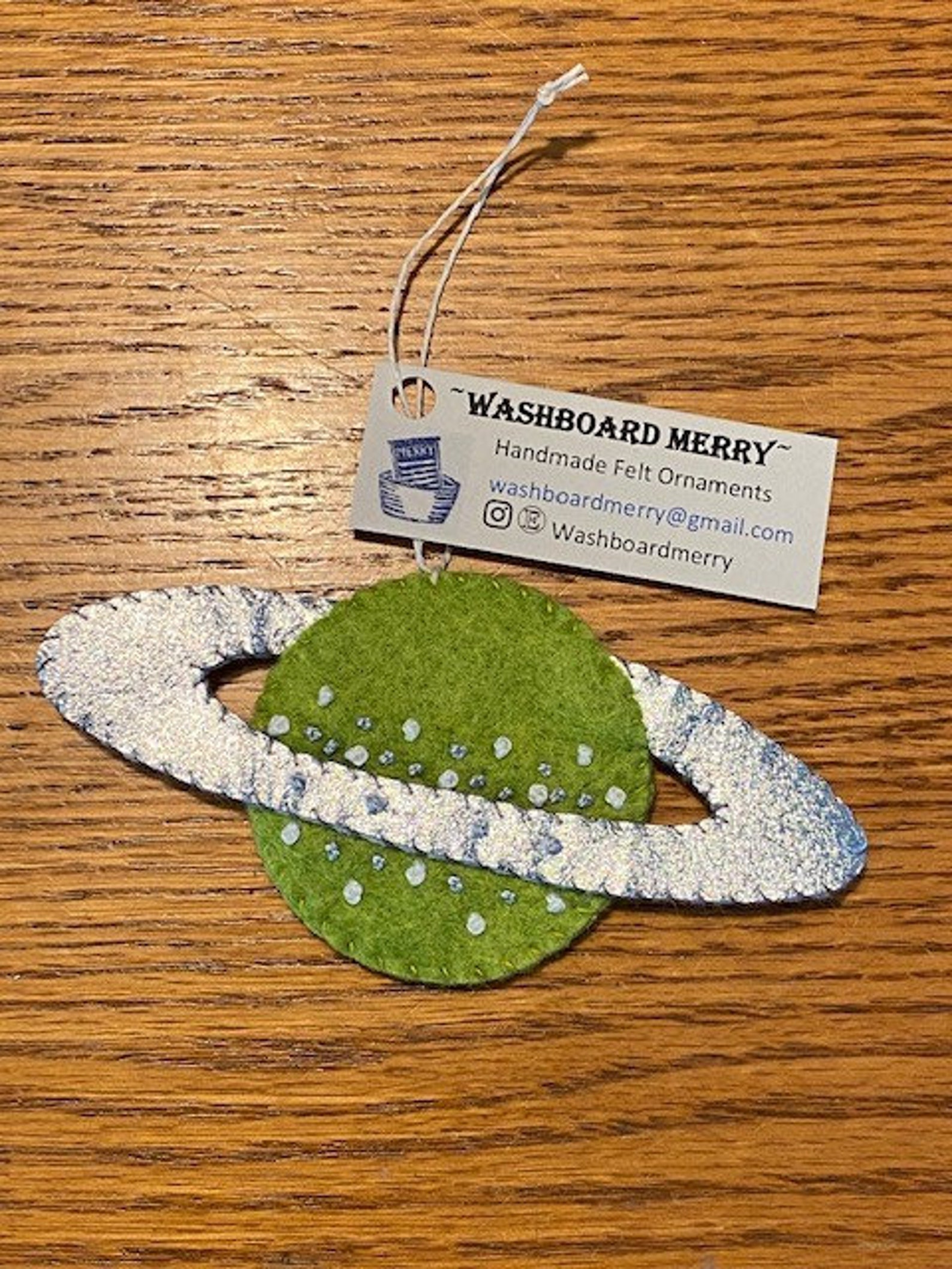 Felt Saturn Planet Christmas Tree Ornament - Etsy