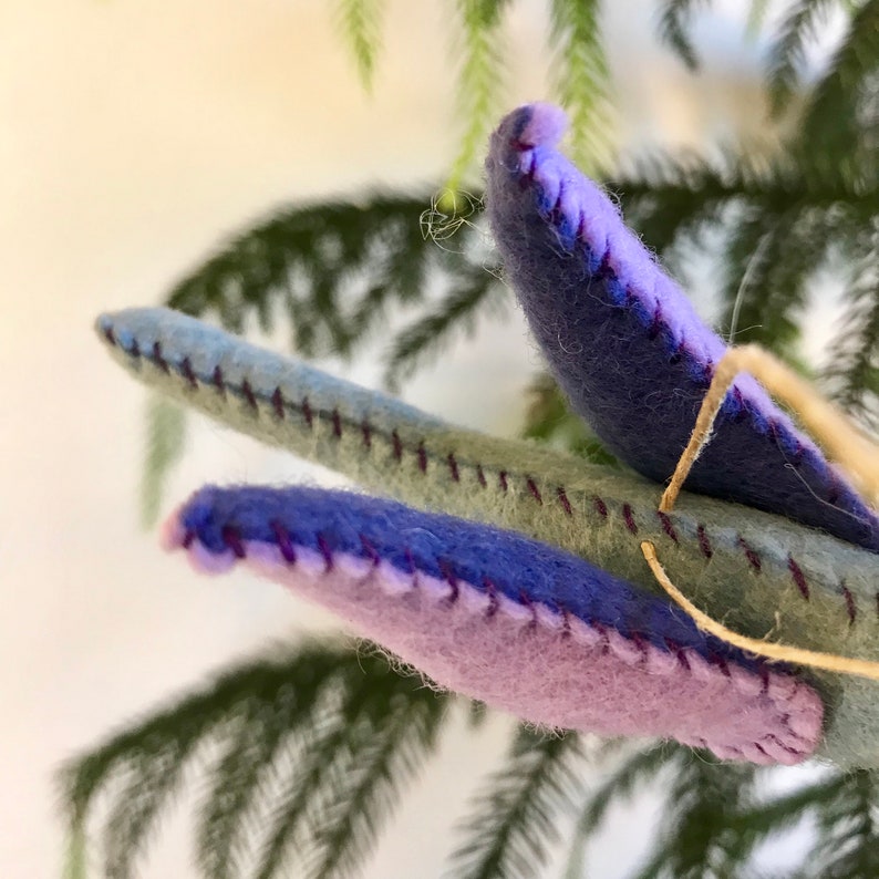 Bluebird Felt Ornament - Etsy