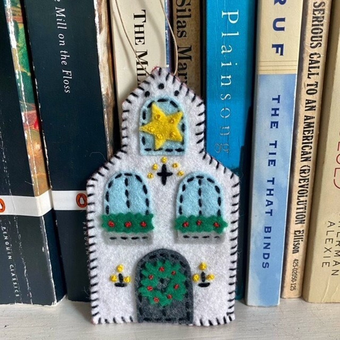 Old North Church Felt Ornament - Etsy