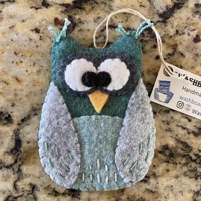 Felt Owl Christmas Tree Ornament - Etsy