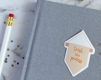 Trust the Process Banner - Etsy