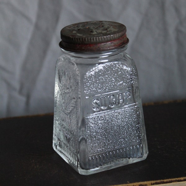 Glass Sugar Shaker - Etsy