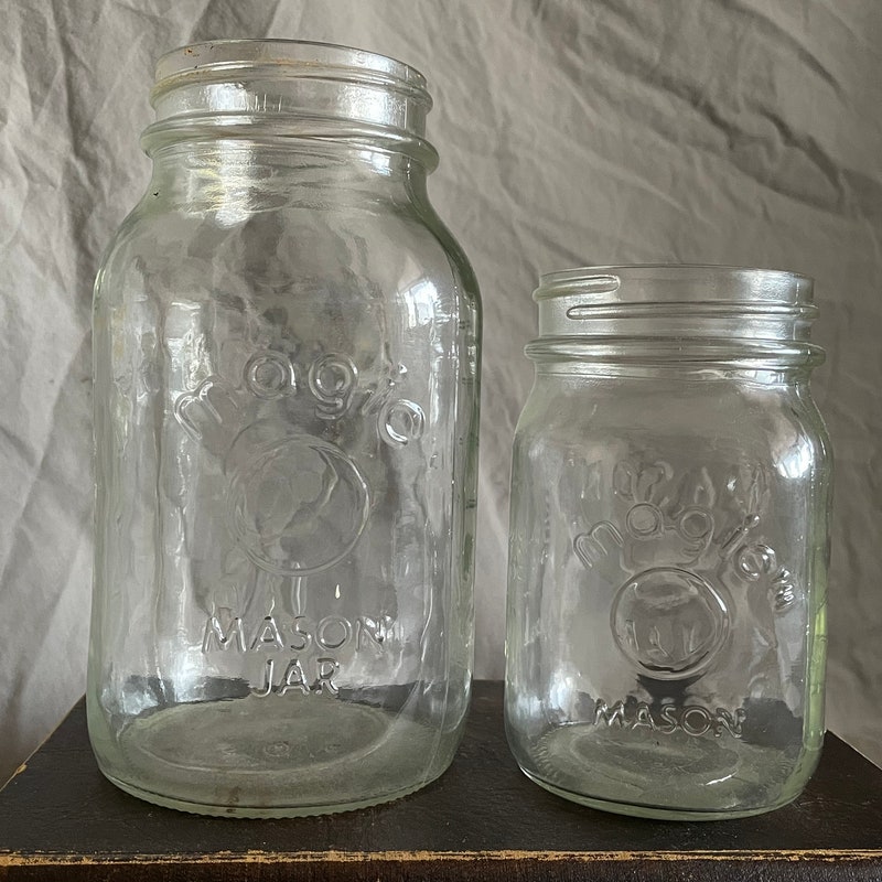 Pint Size Mason Jars - Etsy