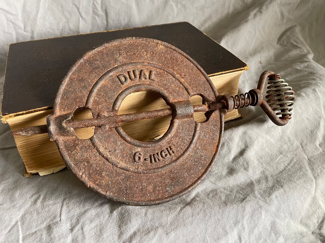 Cast Iron 6 Inch Spindle Wood Stove Damper - Etsy