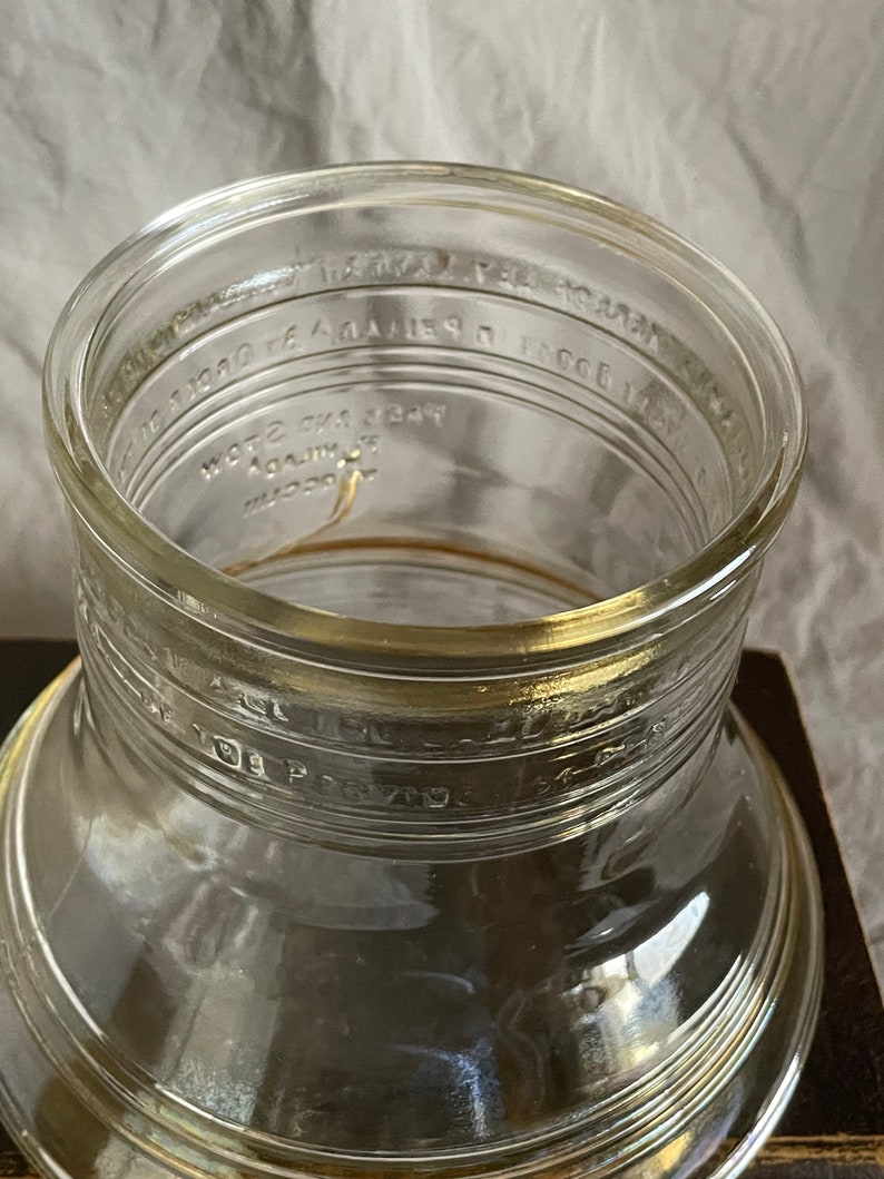 Bicentennial Glass Liberty Bell Storage Jar - Etsy