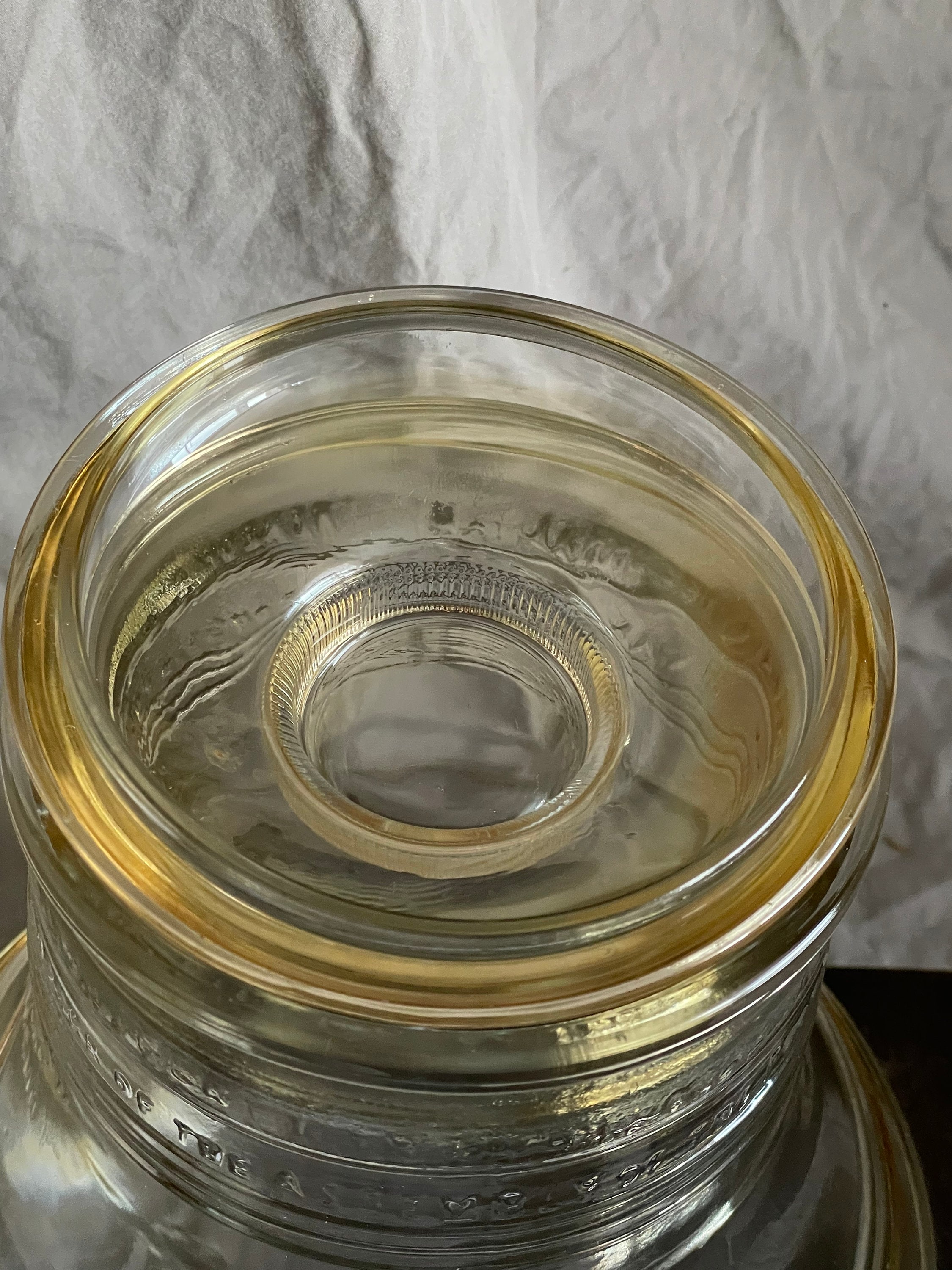 Bicentennial Glass Liberty Bell Storage Jar - Etsy
