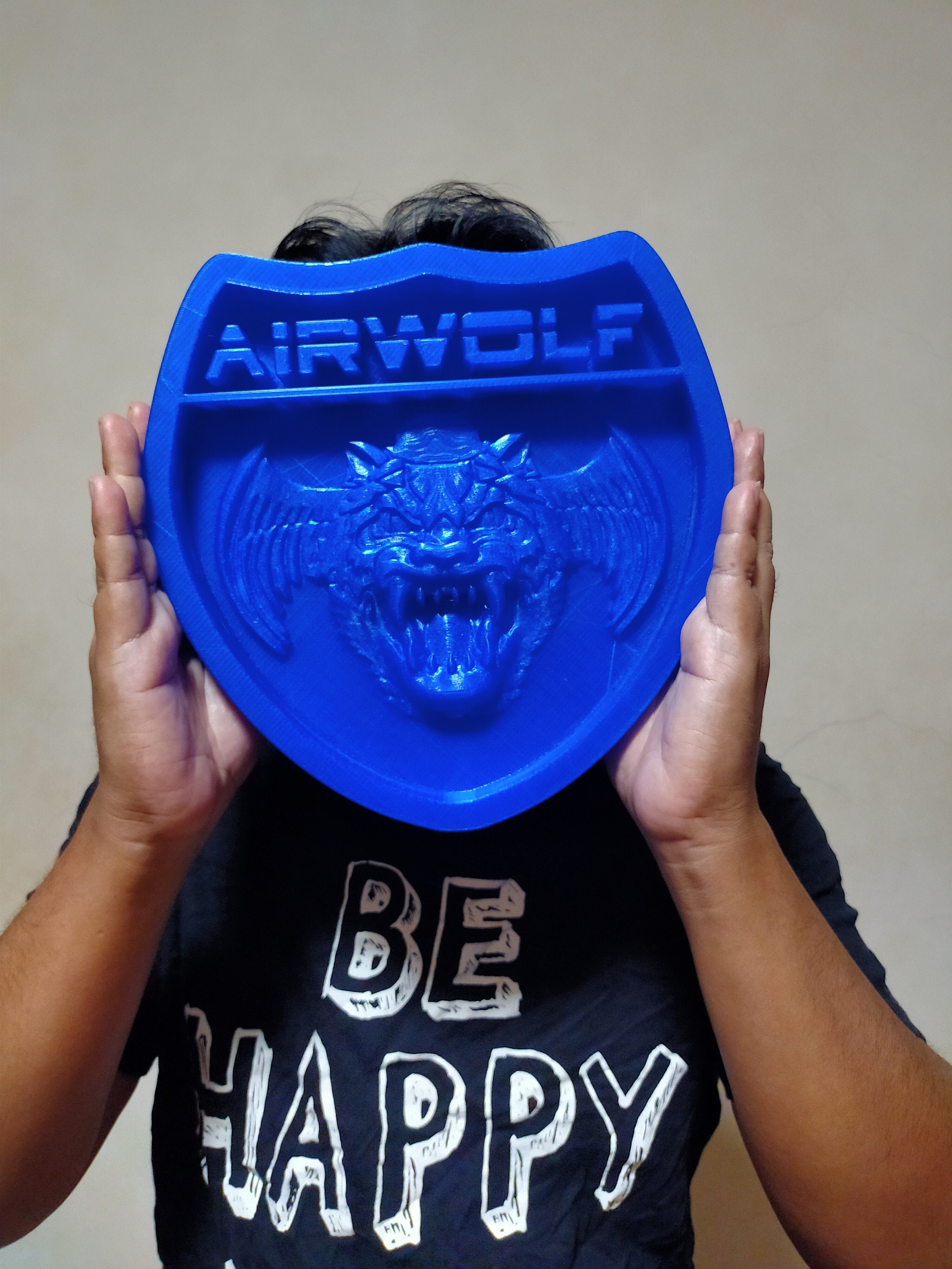 AIRWOLF Wall Plaque STL File - Etsy