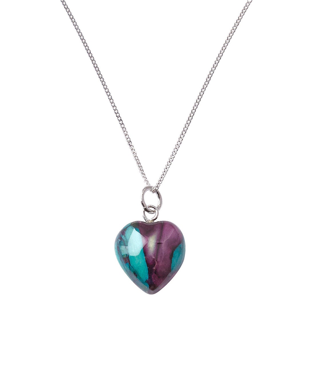 Heathergems Wee Heart Sterling Silver Pendant | Handcrafted Jewellery ...