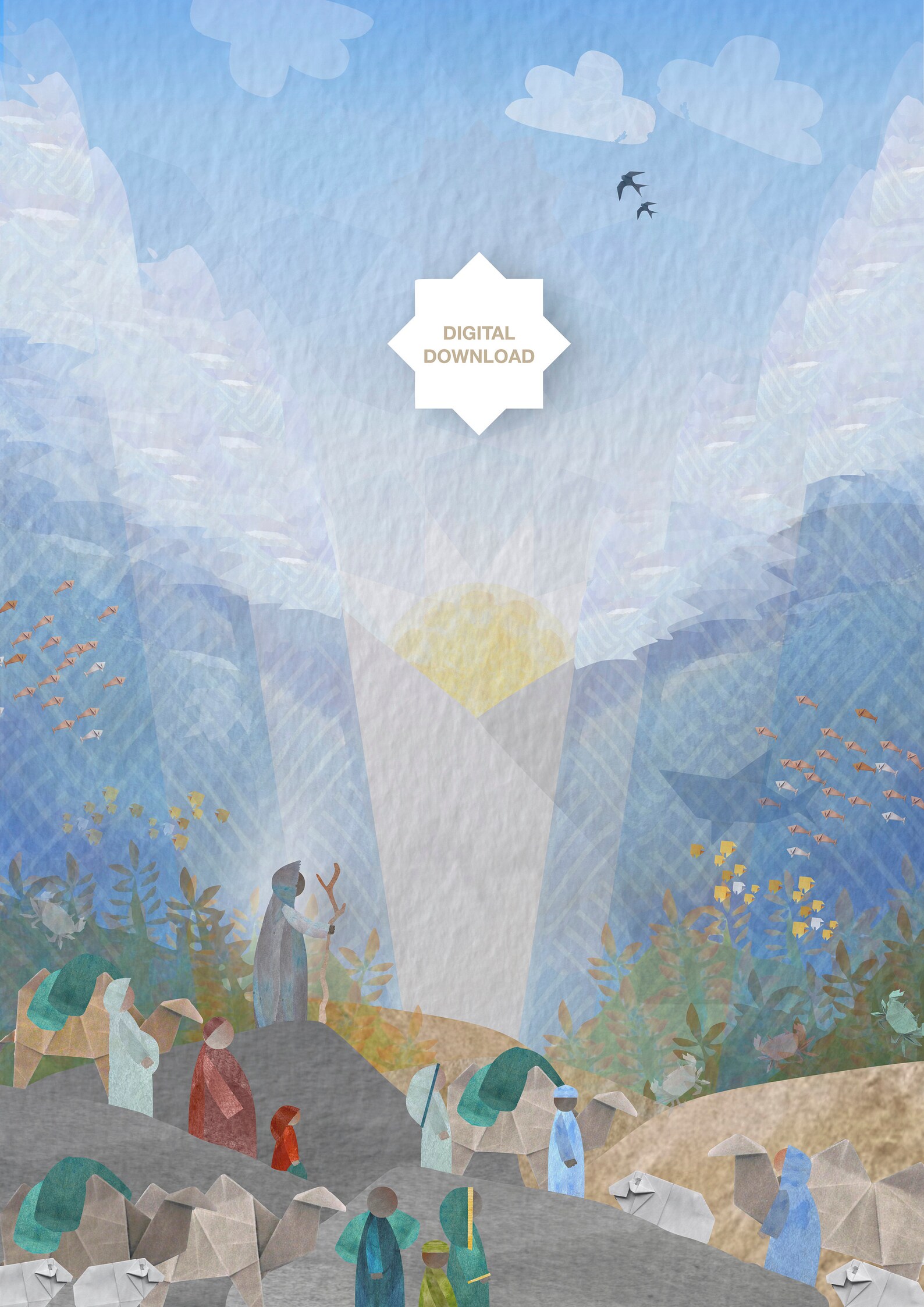 Prophet Musa moses ﷺ and the Splitting of the Sea Children's ...