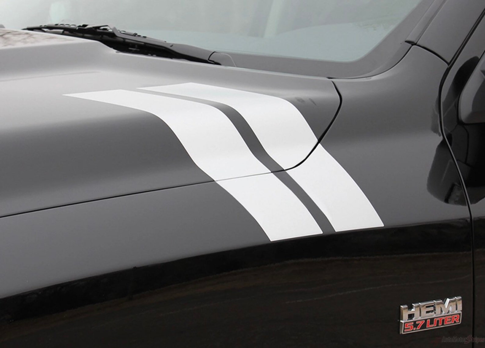 Fender Hash Marks Stripes Dodge Hemi Charger Challenger Ram - Etsy