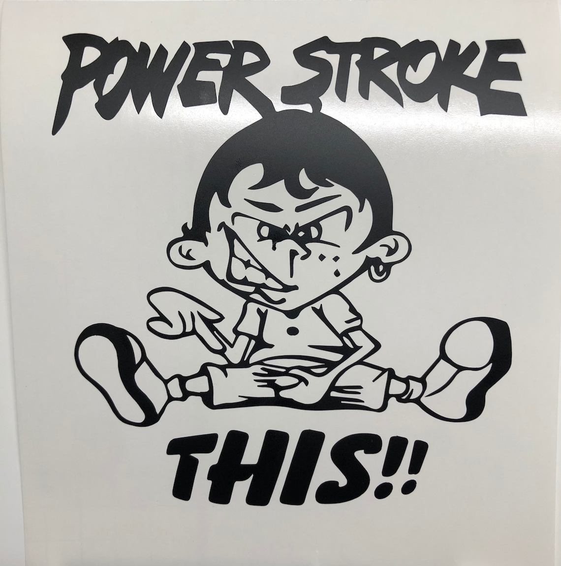 Power Stroke This Decal Sticker - Etsy