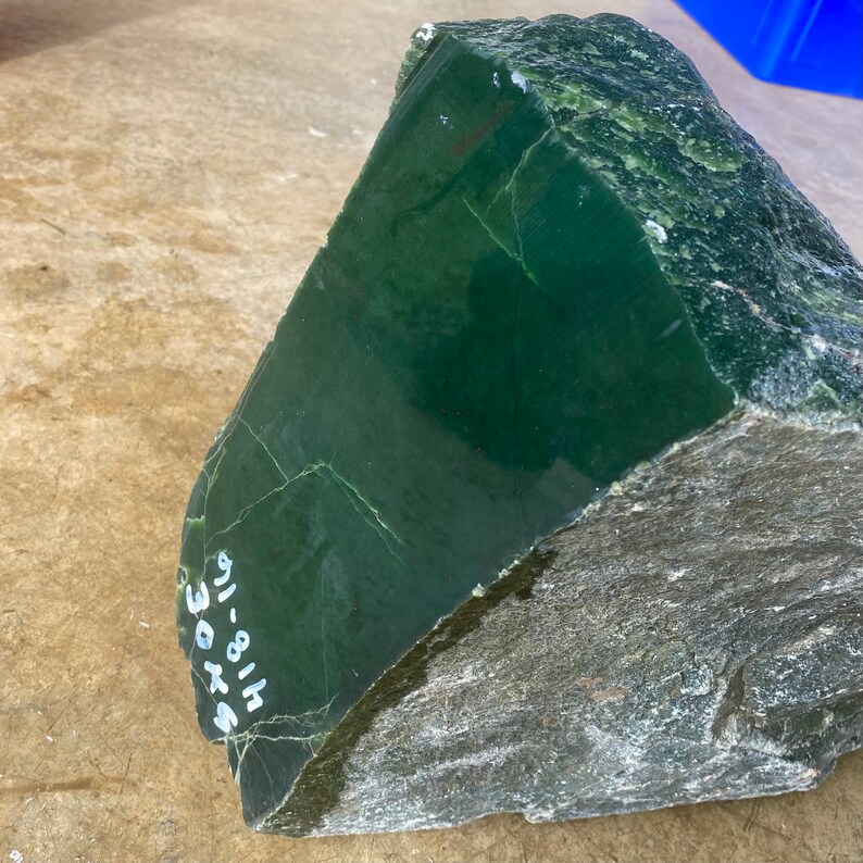 Bc Jade Nephrite Green Rough Jade High Grade 30KG 462926 CM | Etsy