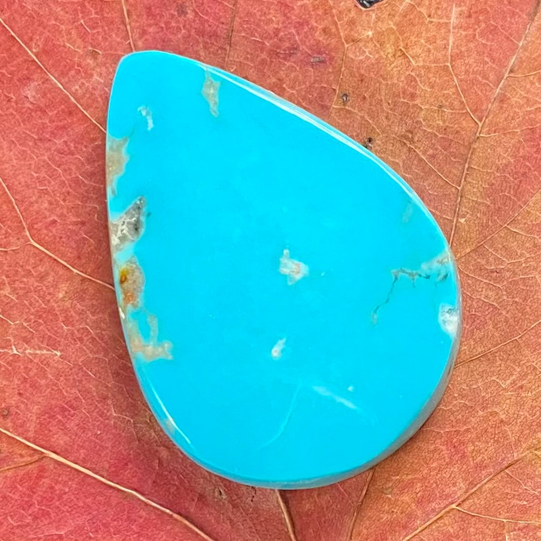 Arizona Turquoise Cabochon Natural Freeform Gemstone #1142 - Etsy