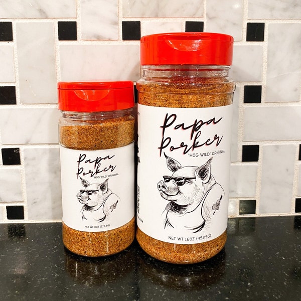 Bbq Rub Labels - Etsy